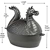 Amazon.com: Plow & Hearth Dragon Wood Stove Steamer | Cast Iron ...