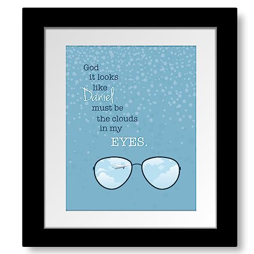 Amazon.com: Daniel Song - Lyric Inspired Art Classic Rock Music Wall ...