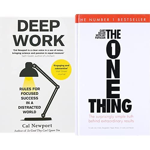 Buy Deep Work: Rules for Focused Success in a Distracted World+The One ...