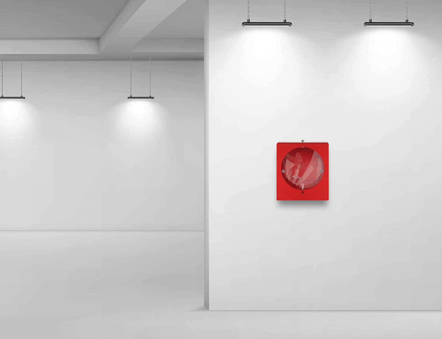 notlok Safety Work Emergency Key Box | Break Glass Key Box 98x90x21 mm ...