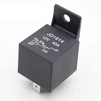 Amazon.com: 5 Pin 40A Car Relay Long Life Automotive Relays Normally ...