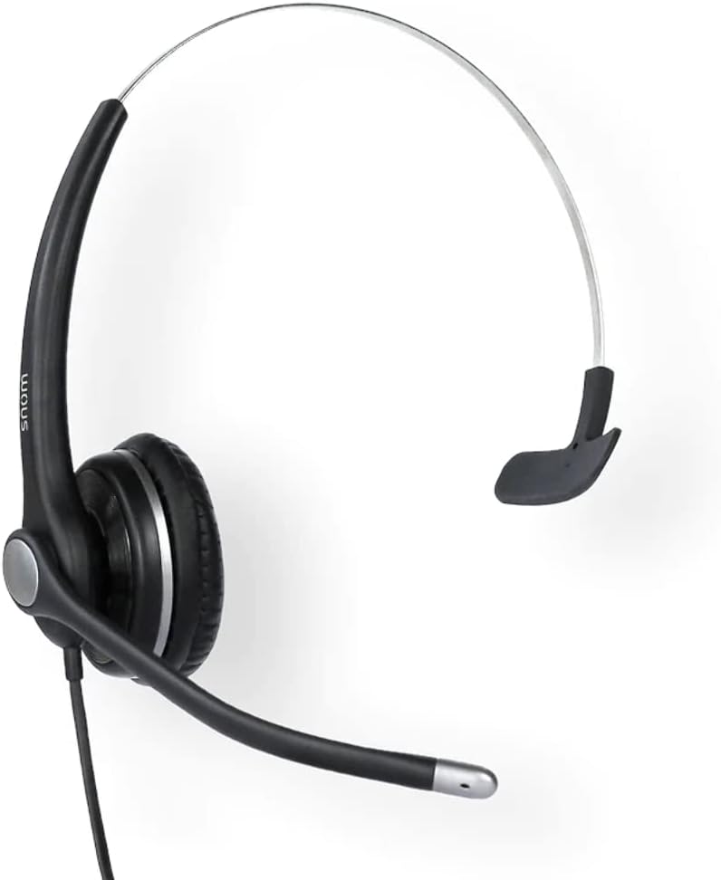 Amazon.com: Snom A100M VTech A100M Wired Headset Monaural wtih QD RJ9