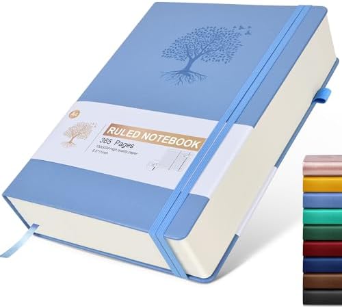 Amazon.com : Lined Journal Notebook, 365 Pages A4 Large Journals for ...