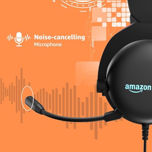 amazon basics Wired Over The Ear Gaming Headphones with Mic | RGB | 7.1 ...