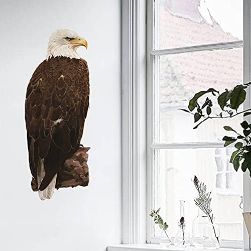 Amazon.com: PLIGREAT 3 Pcs Flying Bald Eagles Birds Wall Stickers ...