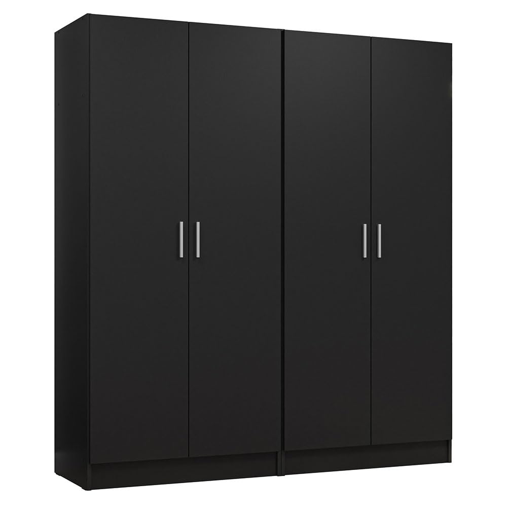 Amazon.com: Madesa 4 Doors Storage Cabinet with Ample Shelves Space 63 ...