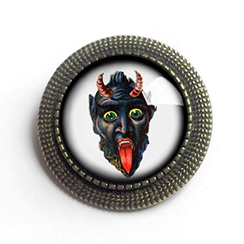Amazon.com: Krampus the Christmas Demon Brooch : Handmade Products
