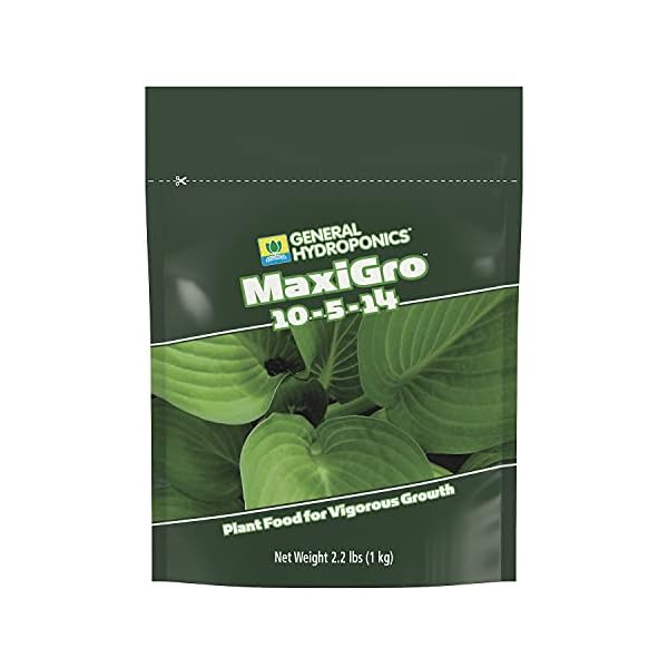 General Hydroponics MaxiGro Plant Food For Vigorous Growth, 2.2 lb ...