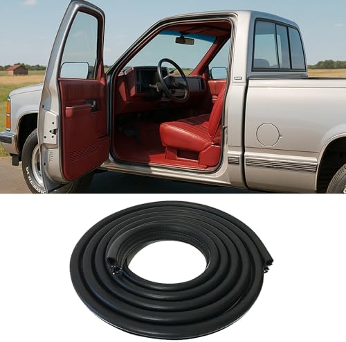 Amazon.com: WEILEITE Front Door Window Molding Rubber Felt Trim Seal Weather Stripping Kit Fit ...