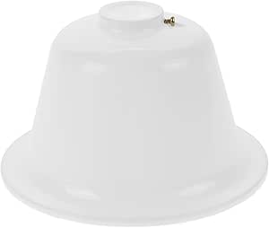 Alipis Ceiling Fan Canopy White Plastic Ceiling Fan Bottom Canopy Dust ...