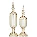 Amazon.com: CosmoLiving by Cosmopolitan Metal Cylinder Decorative Jars ...