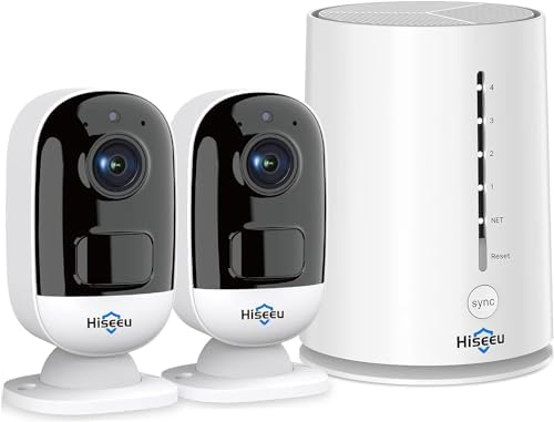 Amazon.com : Hiseeu 5MP, 2-Way Audio Cameras for Home Security, Outdoor ...