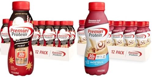 Amazon.com: Premier Protein Shake Root Beer Float & Cinnamon Roll ...