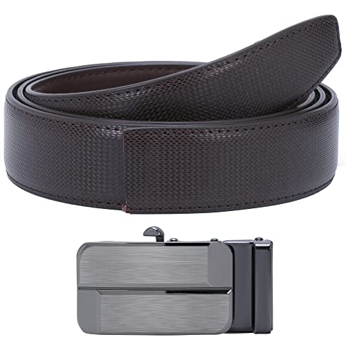 Labnoft Men's PU Leather Auto Lock Belt : Amazon.in: Clothing & Accessories