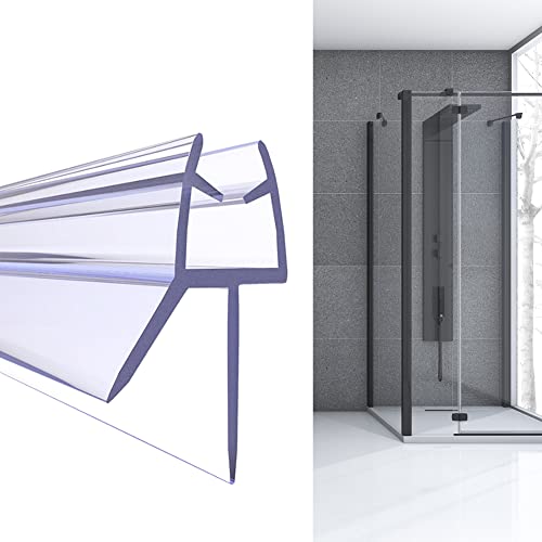 4PCS Shower Door Seal Strip,Shower Screen Seal Strip,Transparent Water ...