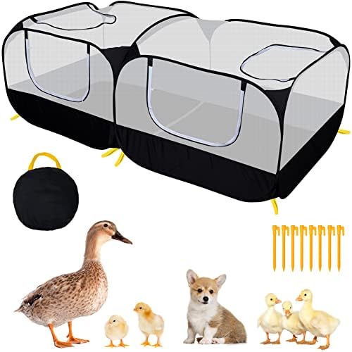 Amazon.com: GHWMYD Brooder Box for Chick, Portable Baby Chicken Coop ...