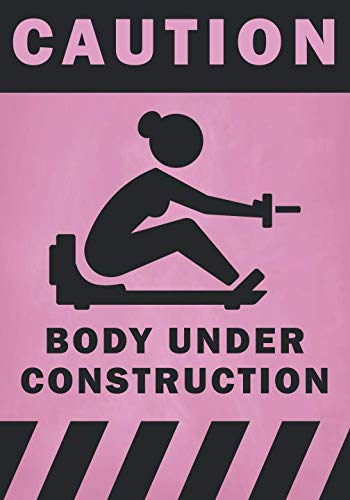 Amazon | Caution: Body Under Construction: Workout Log / Exercise ...