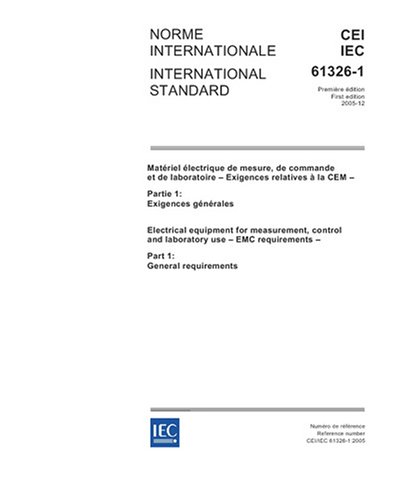 Amazon.com: IEC 61326-1 Ed. 1.0 b:2005, Electrical equipment for ...