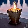 Amazon.com : UniFlame 15" Gas Outdoor Fire Column from Endless Summer ...