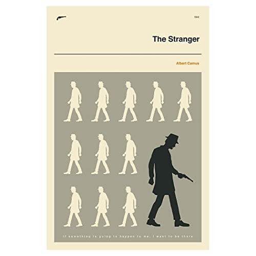 Amazon.com: The Stranger Albert Camus Poster Famous Philosopher Author ...