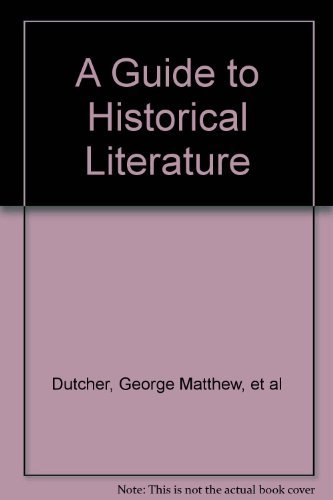 A Guide to Historical Literature | Amazon.com.br