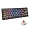 Amazon.com: Snpurdiri 60% Wired Mechanical Gaming Keyboard, Ice Blue ...