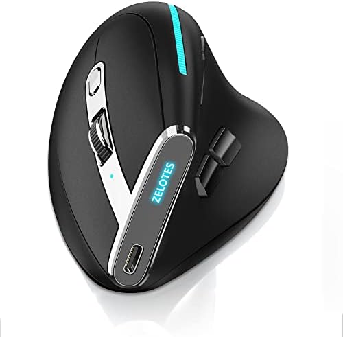 Amazon.com: TRELC Wireless Mouse Tri-Mode for 3 Devices (BT 5.0/3.0+2 ...