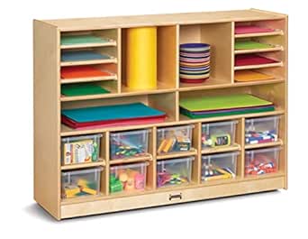 Amazon.com: Jonti-Craft 4160JC Deluxe Cubbie-Tray - Unidad móvil con ...