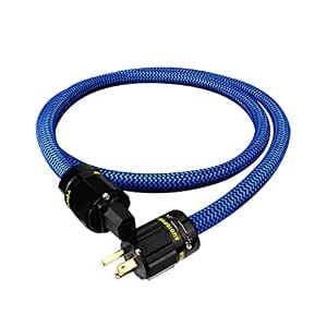 Buy Adium 3.3ft HiFi Audio Power Cable High-End Braided Sleeve ...