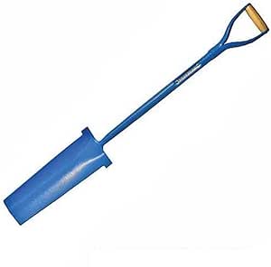 Silverline Solid Forged Drain Spade 1120mm (598415) : Amazon.co.uk: DIY ...