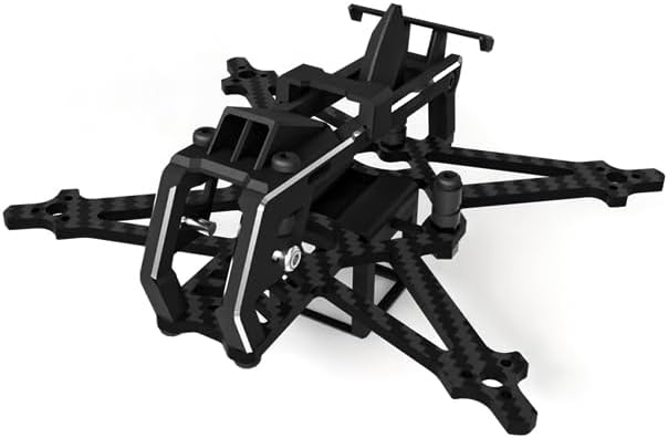 Amazon.com: TCMMRC Drone Frame Carbon Fiber for RC Racing FPV Frame Kit ...