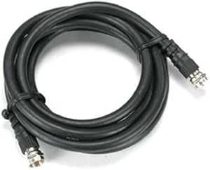 Amazon.com: RG6 Jumper Cable, Nickel Plated Brass, 6FT & 12FT Black - 6 ...