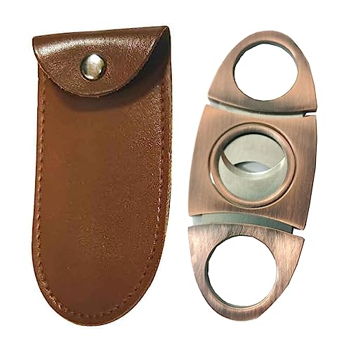 Bronze Color Stainless Steel Cigar Cutter for Most Cigars, Cigar Cutter ...