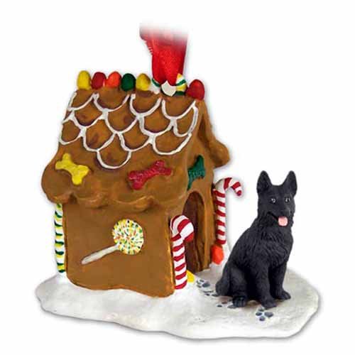Amazon.com: Conversation Concepts German Shepherd Gingerbread House ...