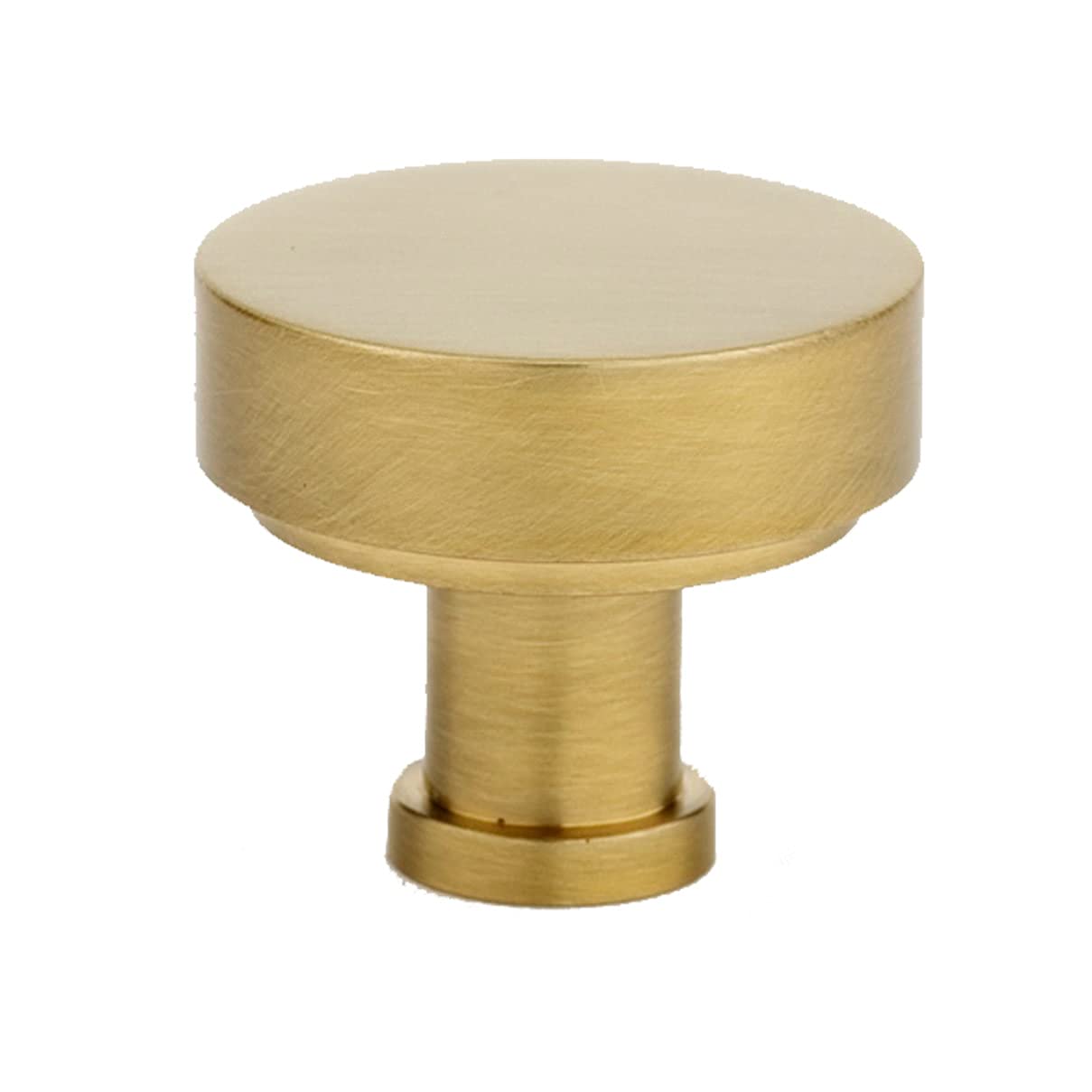 Alno Moderne Collection 1 1/2" Knob - Satin Brass - Amazon.com