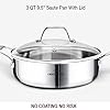 Amazon.com: HOMICHEF 14-Piece Nickel Free Stainless Steel Cookware Set ...
