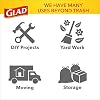 Amazon.com: Glad Extra Large Drawstring Lawn and Leaf Bags, 39 Gallon ...
