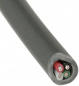 Amazon.com: CAROL CABLE C2463A 4COND 24AWG GRAY 920FT REEL : Industrial ...