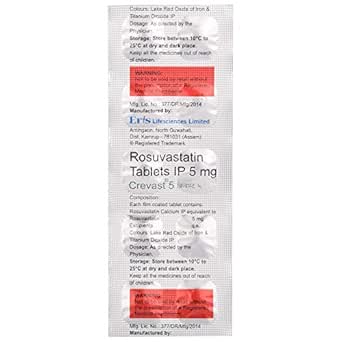 Crevast 5 - Strip Pack of 10 Tablets : Amazon.in: Health & Personal Care