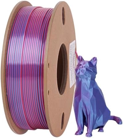 Amazon.com: ZEBOT Dual Color Red & Blue 3D Printer Filament,Coextrusion ...