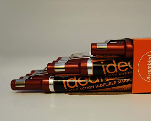 Ideal Mark Valve Action Marking Pen (Red): Amazon.com: Industrial ...