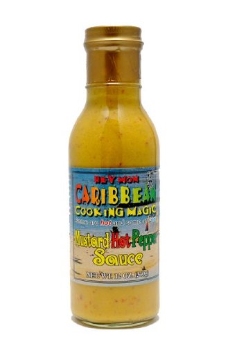 Amazon.com : Hey Mon Sauces Mustard Pepper Sauce : Hot Sauces : Grocery ...