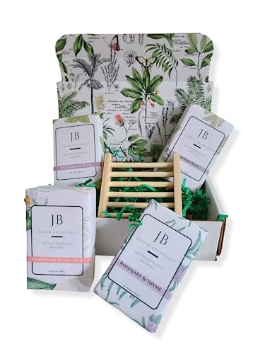 Amazon.com: Natural Herbal Cold Process Soap Bar Gift Set : Handmade ...