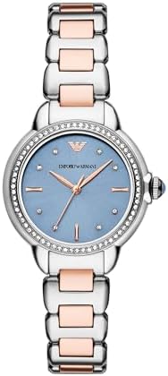 Emporio Armani Stainless Steel Analog Blue Dial Women Watch-Ar11597 ...