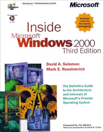 Buy Inside Microsoft Windows 2000, Third Edition (Microsoft Programming ...