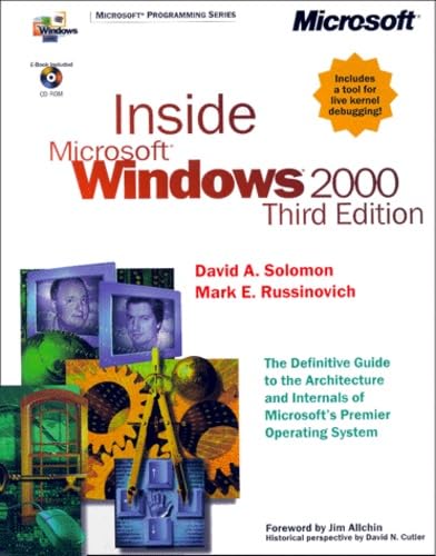 Buy Inside Microsoft Windows 2000 Third Edition Microsoft Programming Series Book Online At