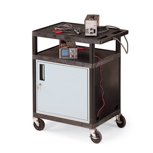Amazon.com: Luxor | H. Wilson Instrument Cart With Locking Cabinet - 42 ...