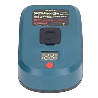 Battery Converter Adapter 18V Lithium Battery to USB Type C Output ...