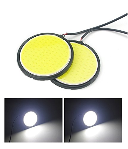 A2D 2.5" 18W 6000K Full Cobe Spotlight LED DRL Fog Lamp Light Set of 2 ...