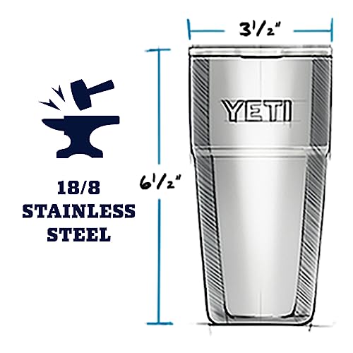 Snapklik.com : YETI Rambler 16 Oz Stackable Pint, Vacuum Insulated ...